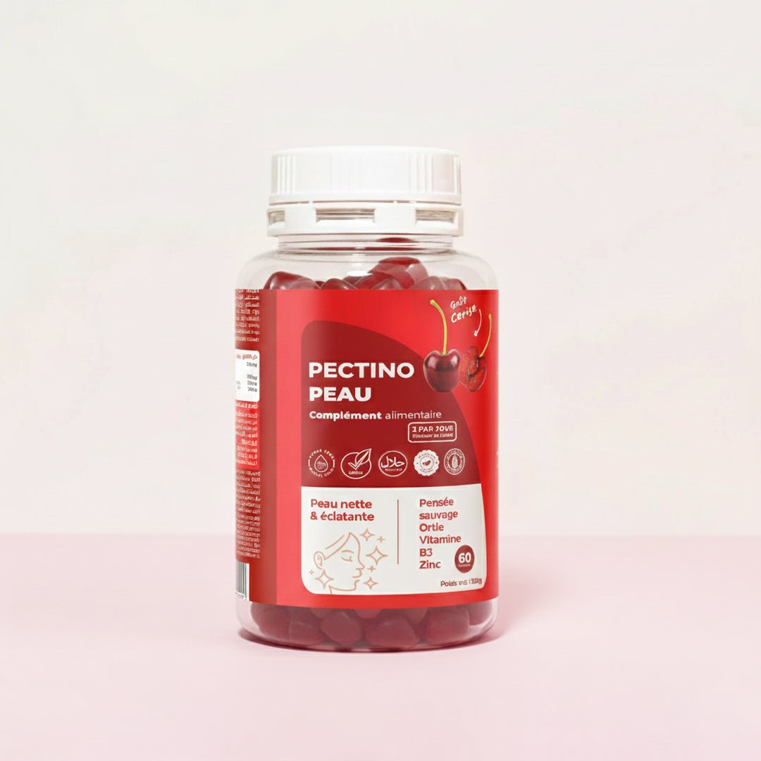 GUMMIES PEAU 1 MOIS – Pectino : Les vitamines et les minéraux